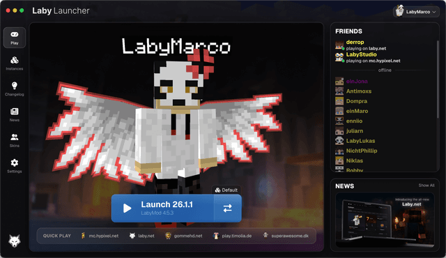 LabyMod 4 - Der Ultimative Gratis Minecraft Client | Laby