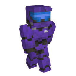Blue Master Chief Minecraft Skin