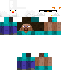 Steve Holding Minecraft Skin | laby.net